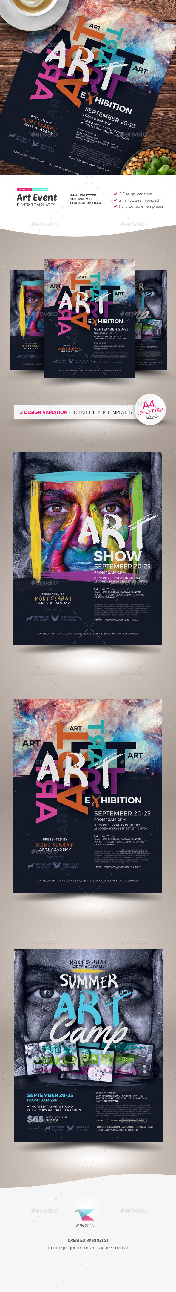 Museum Flyer Templates from GraphicRiver