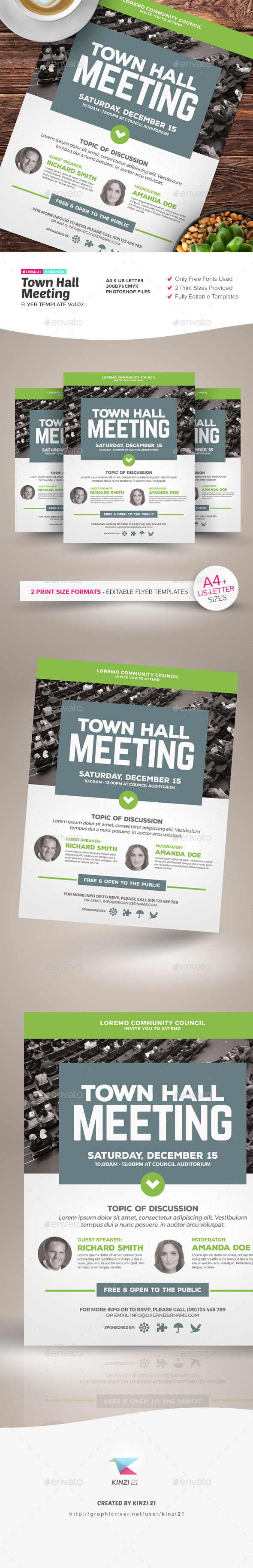 Townhall Graphics, Designs & Templates | GraphicRiver