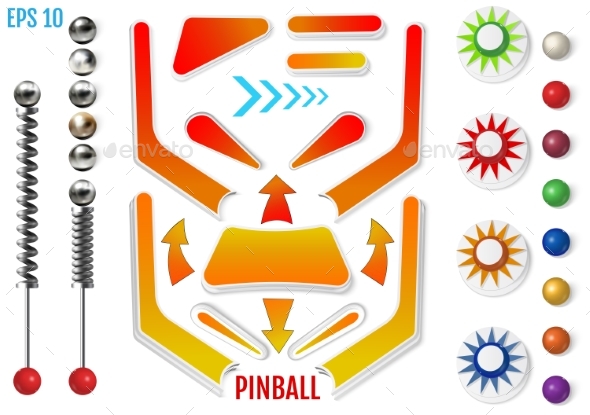 Pinball Graphics, Designs & Templates from GraphicRiver