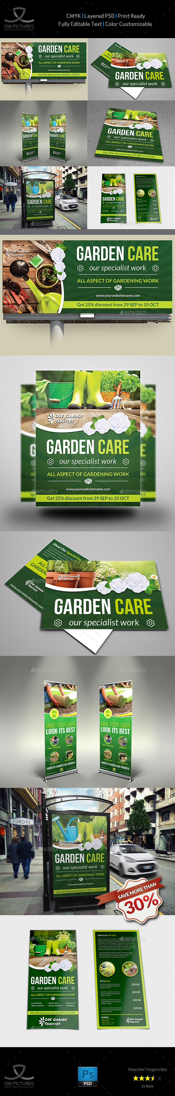 Garden Brochure Graphics, Designs & Templates from GraphicRiver