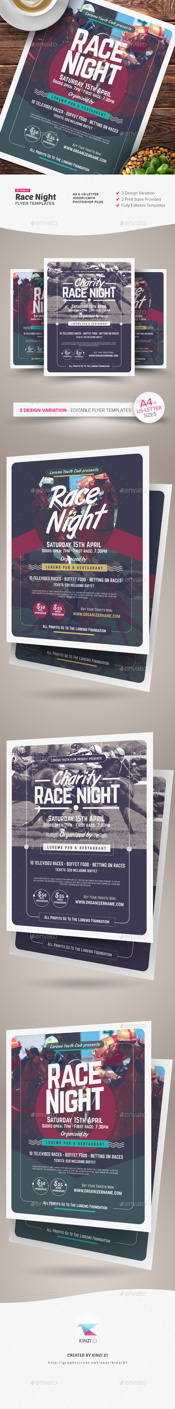 Race Graphics, Designs & Templates | GraphicRiver