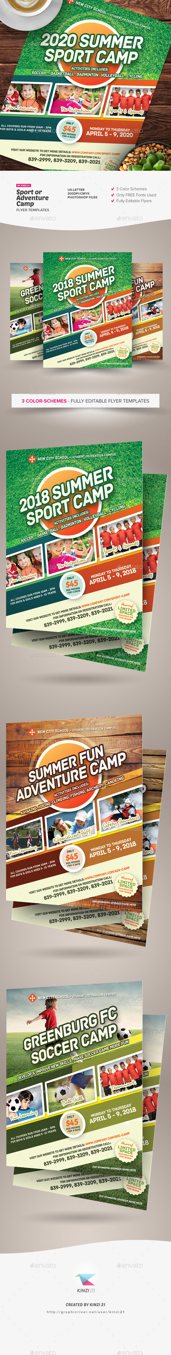 Sport Flyer Templates | GraphicRiver