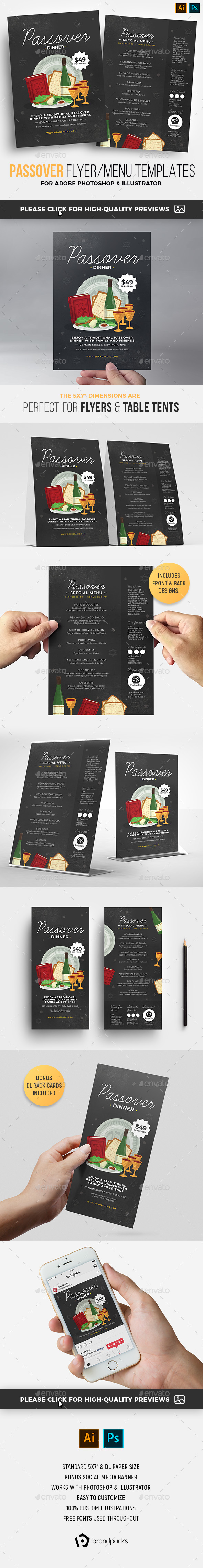 Passover Graphics, Designs & Templates | GraphicRiver