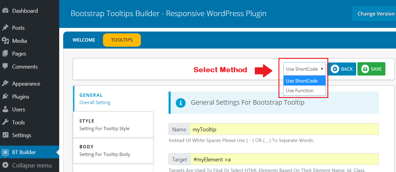 Bootstrap Tooltip - Responsive WordPress Plugin (Documentation)