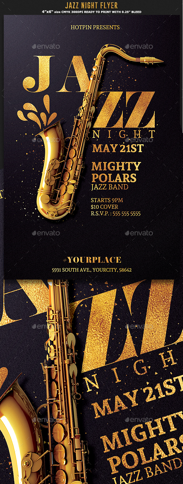 Jazz Graphics, Designs & Templates | GraphicRiver