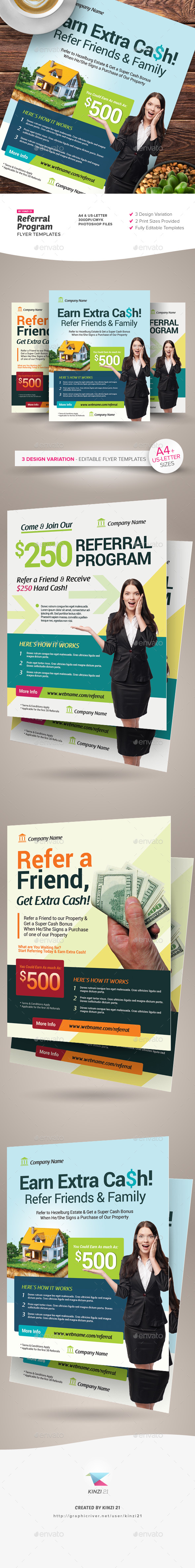 Referral Graphics, Designs & Templates | GraphicRiver
