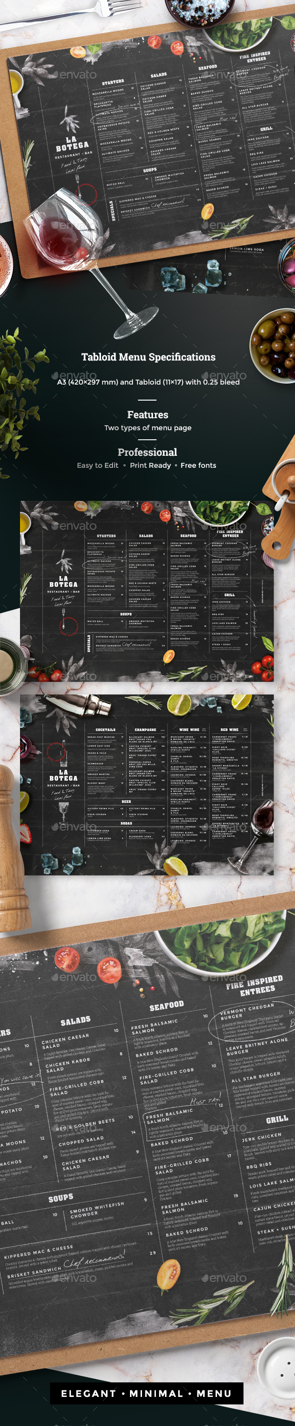Menu Graphics, Designs & Templates | GraphicRiver