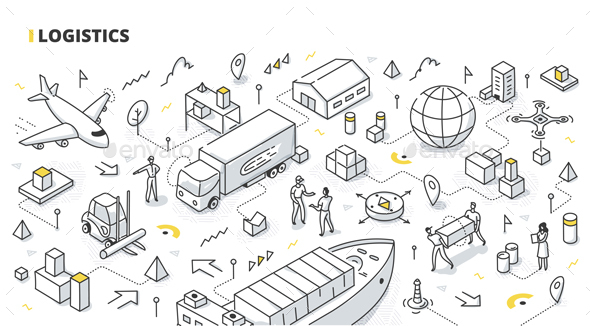 Logistics Graphics, Designs & Templates from GraphicRiver