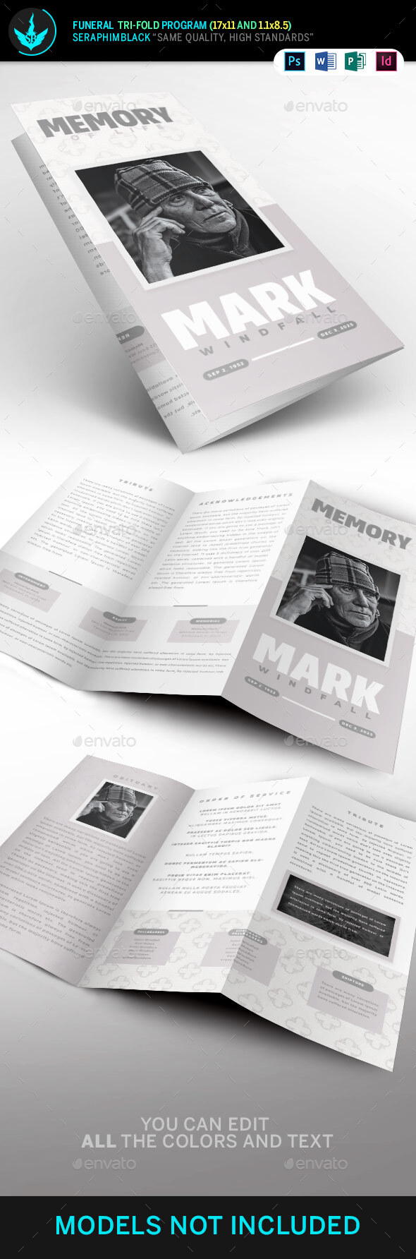 Novice Eulogy Graphics, Designs & Templates from GraphicRiver