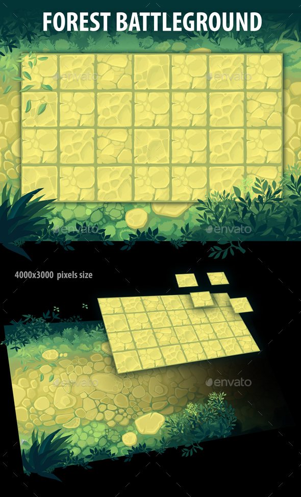 Forests 2D Game Assets from GraphicRiver