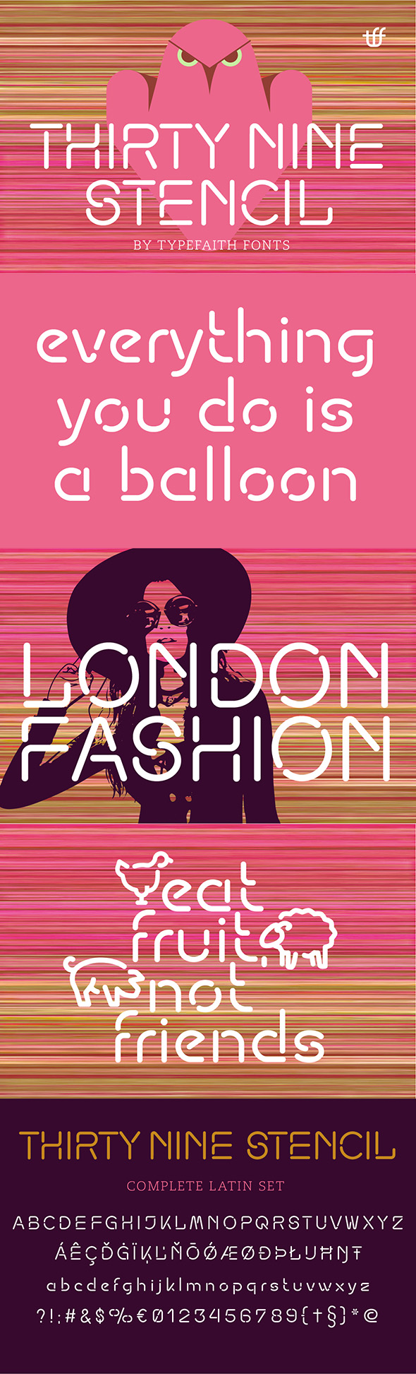 Type & Stencil Fonts from GraphicRiver