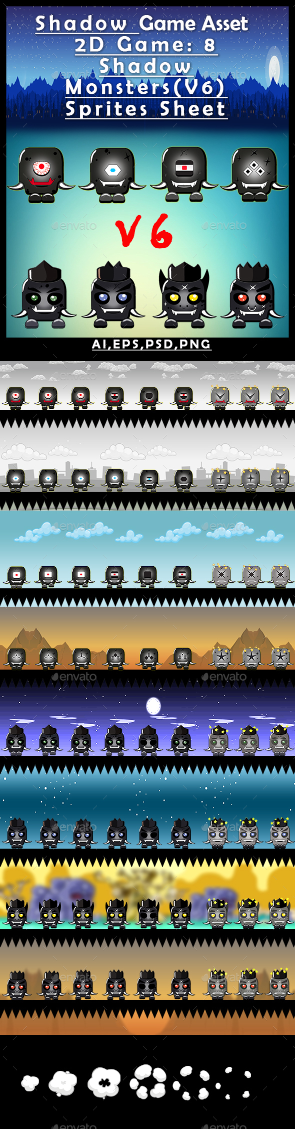 Stickman Game Sprites & Sheet Templates from GraphicRiver