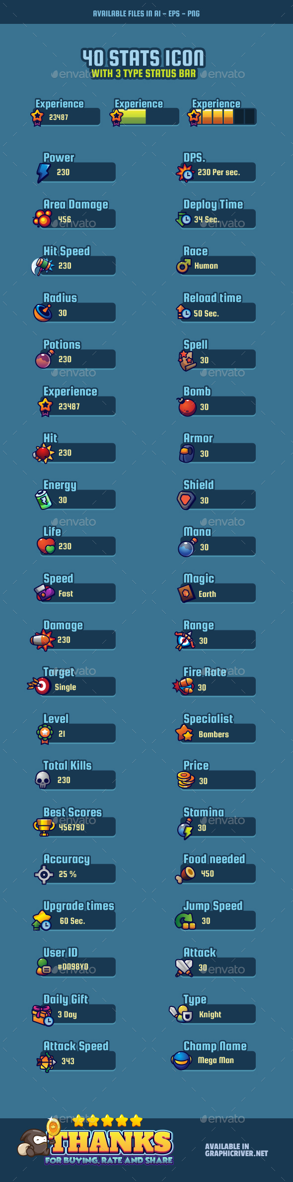 Game Assets from GraphicRiver