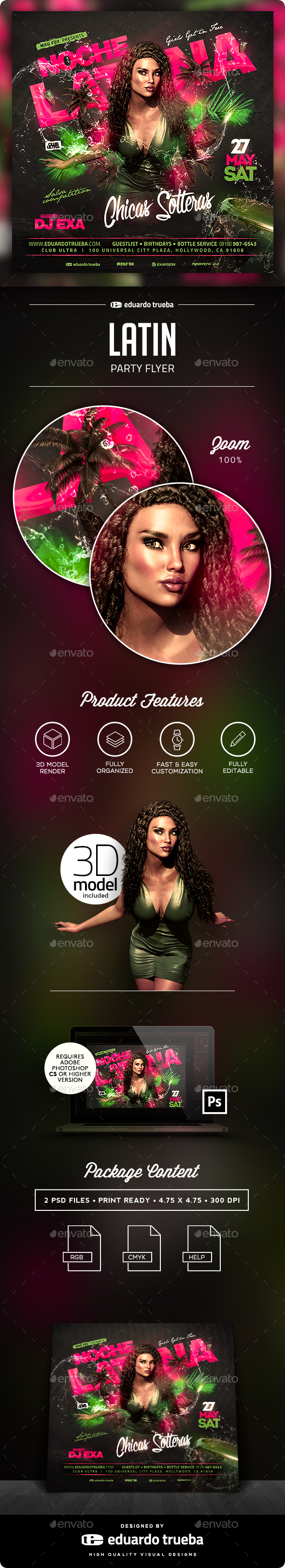 Latina Graphics, Designs & Templates | GraphicRiver