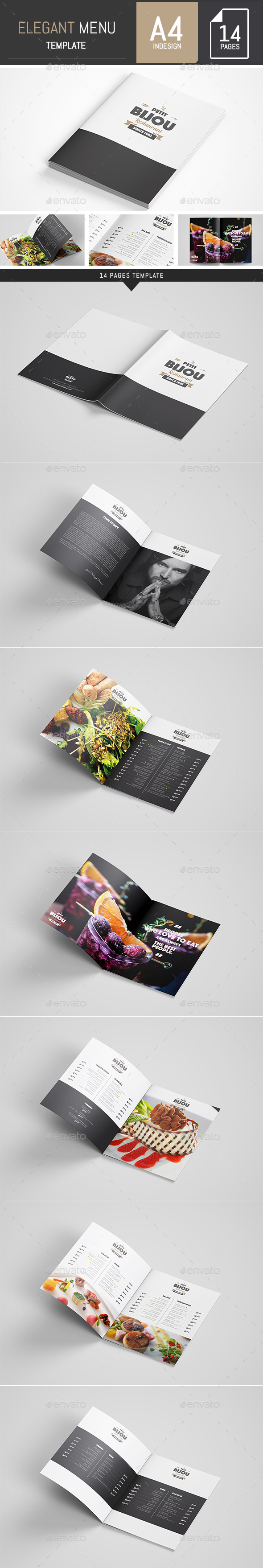 InDesign Menu Templates | GraphicRiver