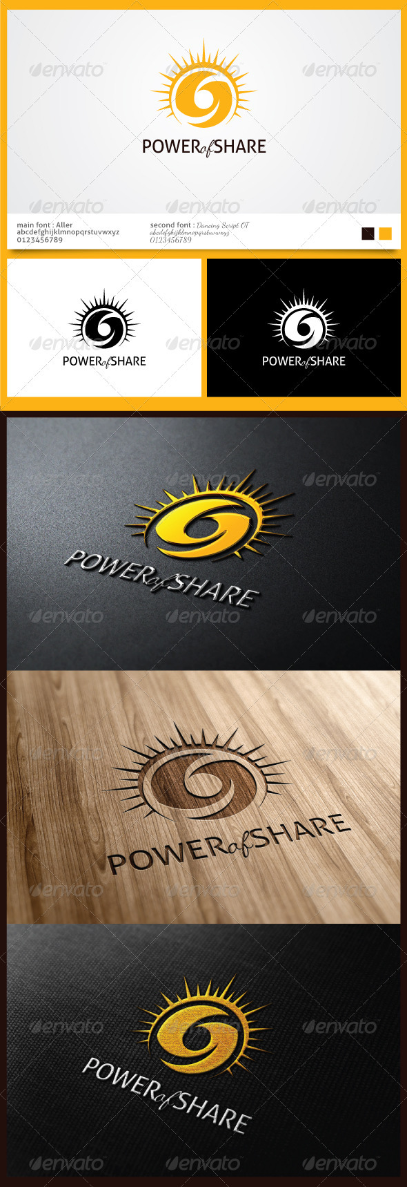 Power Logo Templates from GraphicRiver