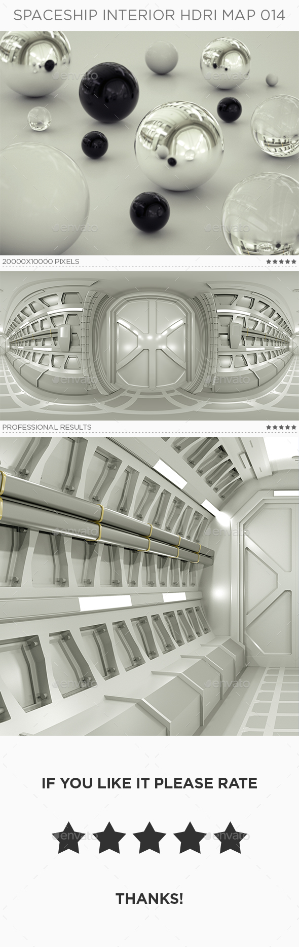 Get Spaceship Interior HDRi Map 014, 3DOcean | 3D Models