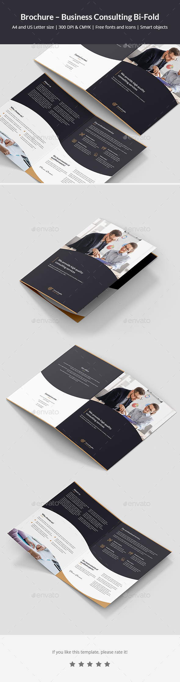 Consultant Brochure Templates from GraphicRiver