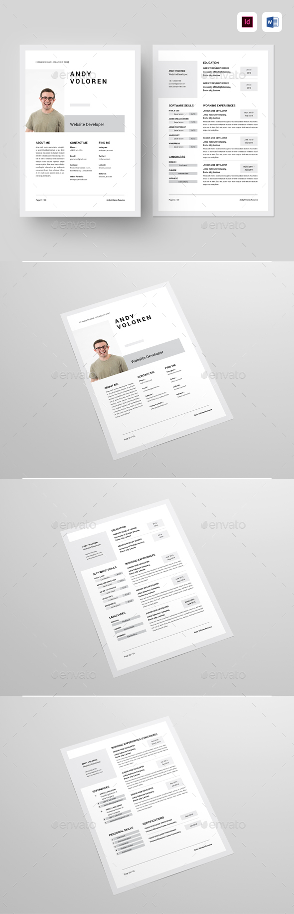 Biography Graphics, Designs & Templates from GraphicRiver
