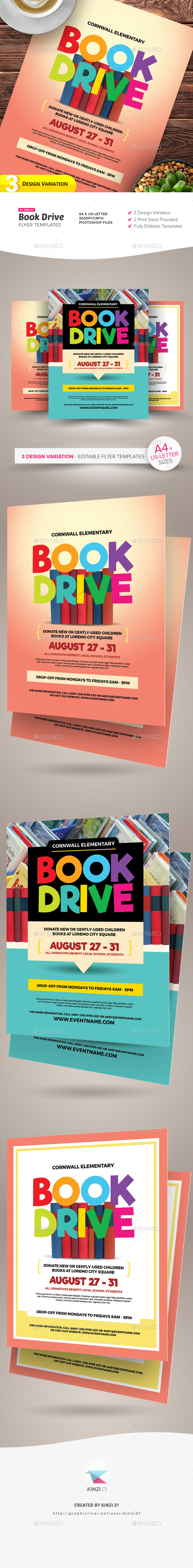 Book Flyer Templates | GraphicRiver