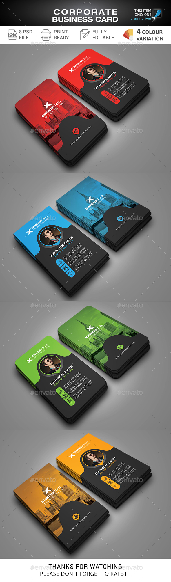 2024's Best Selling Business Card Templates & Designs