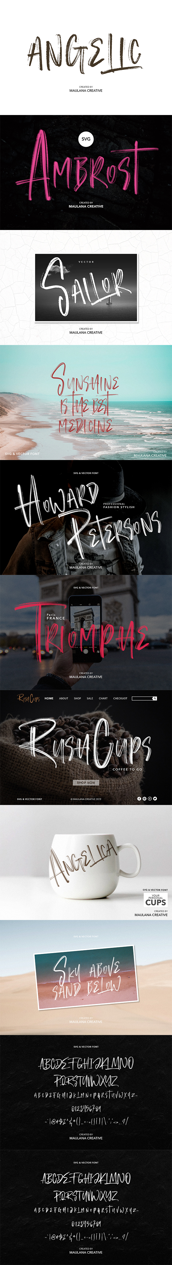 Handwriting Fonts from GraphicRiver