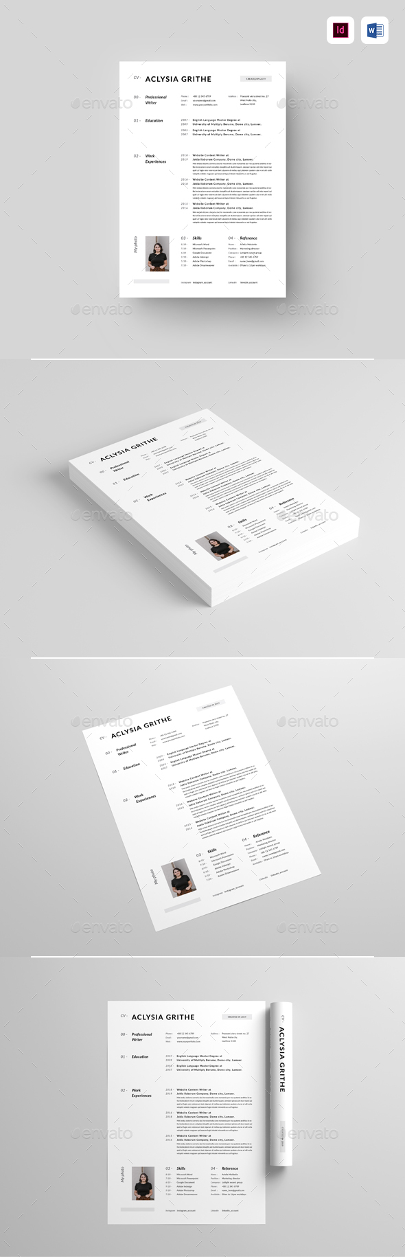 CV Graphics, Designs & Templates | GraphicRiver
