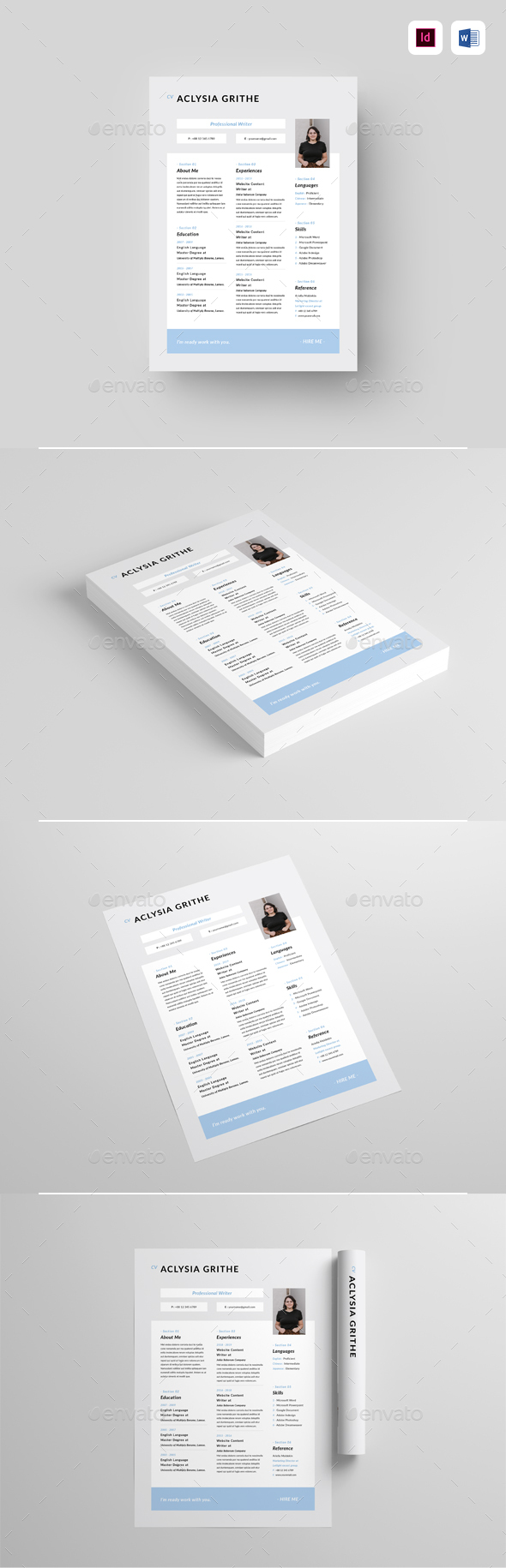 CV Graphics, Designs & Templates | GraphicRiver