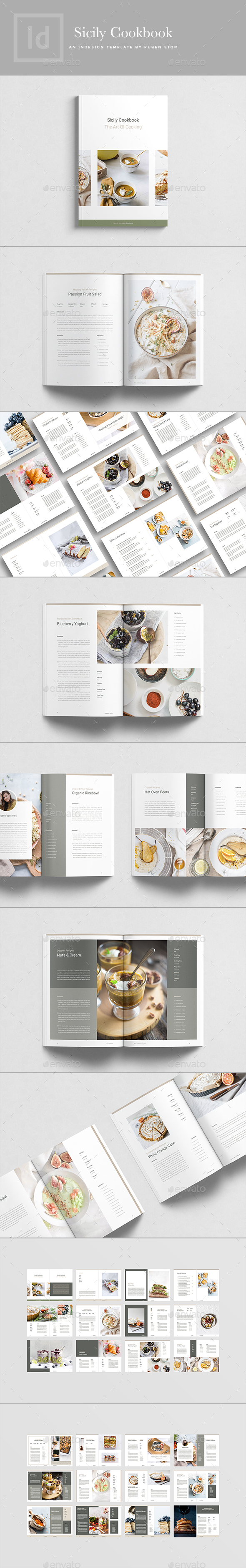 Cookbook Graphics, Designs & Templates from GraphicRiver