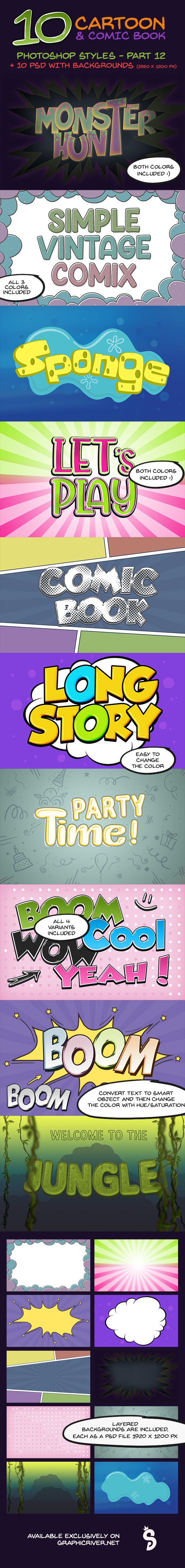 Photoshop Text Effect Styles from GraphicRiver