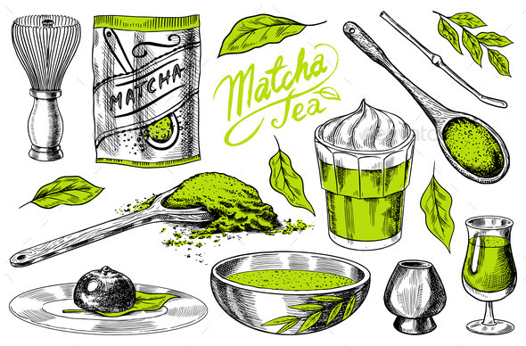 Matcha Graphics, Designs & Templates from GraphicRiver