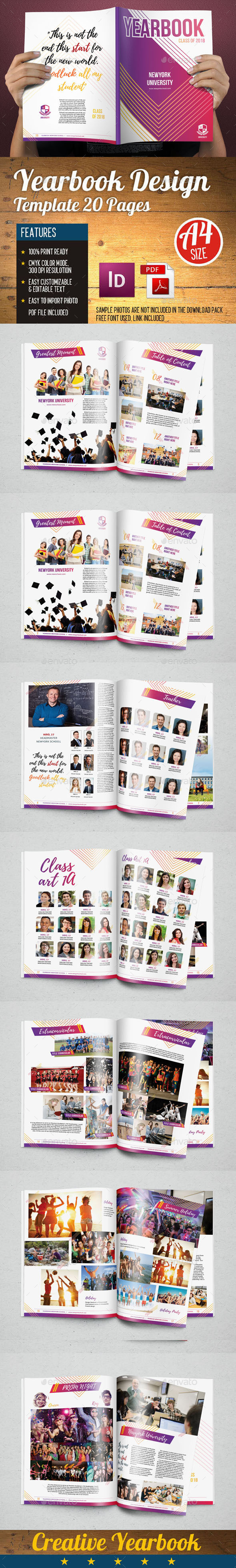Yearbook Graphics, Designs & Templates from GraphicRiver