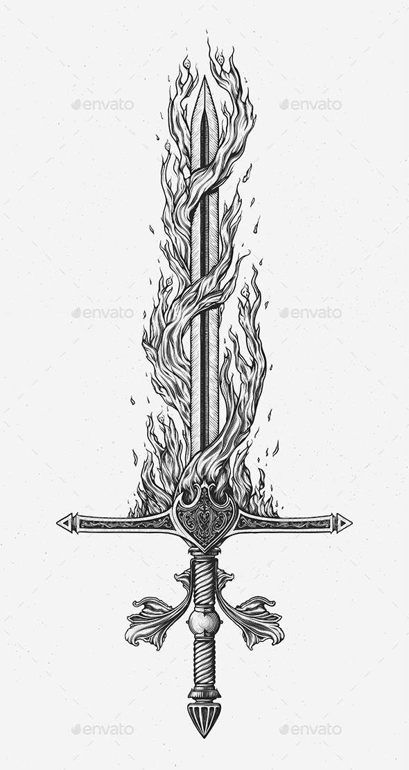 Sword Graphics, Designs & Templates from GraphicRiver
