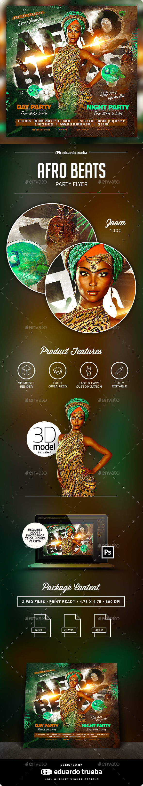Afro Graphics, Designs & Templates | GraphicRiver