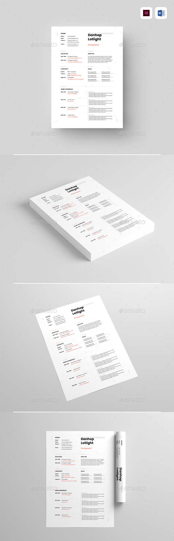 Biography Graphics, Designs & Templates from GraphicRiver
