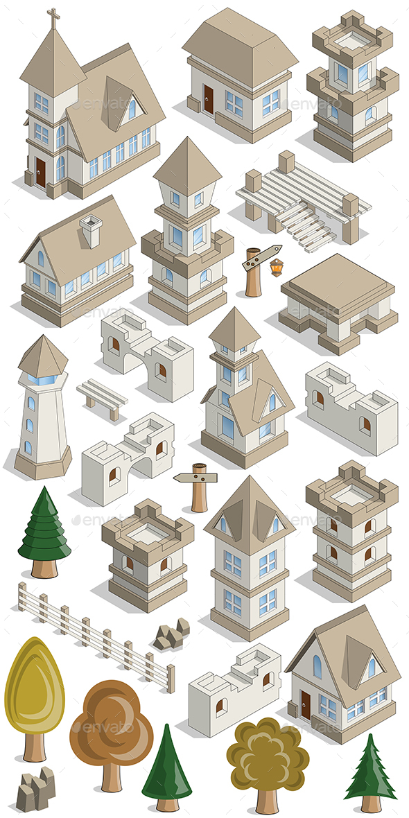 House Game Assets from GraphicRiver