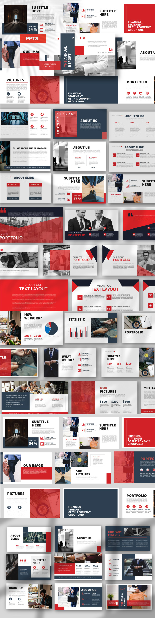 Red Presentation Templates | GraphicRiver
