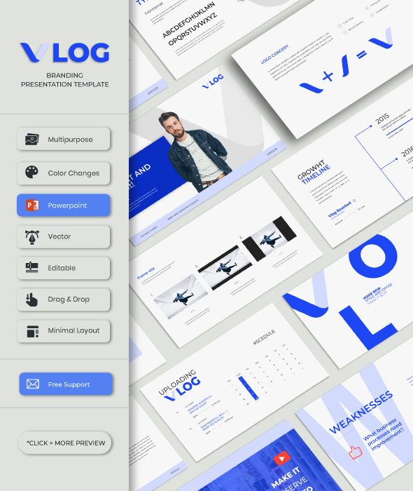 Vlog Graphics, Designs & Templates | GraphicRiver