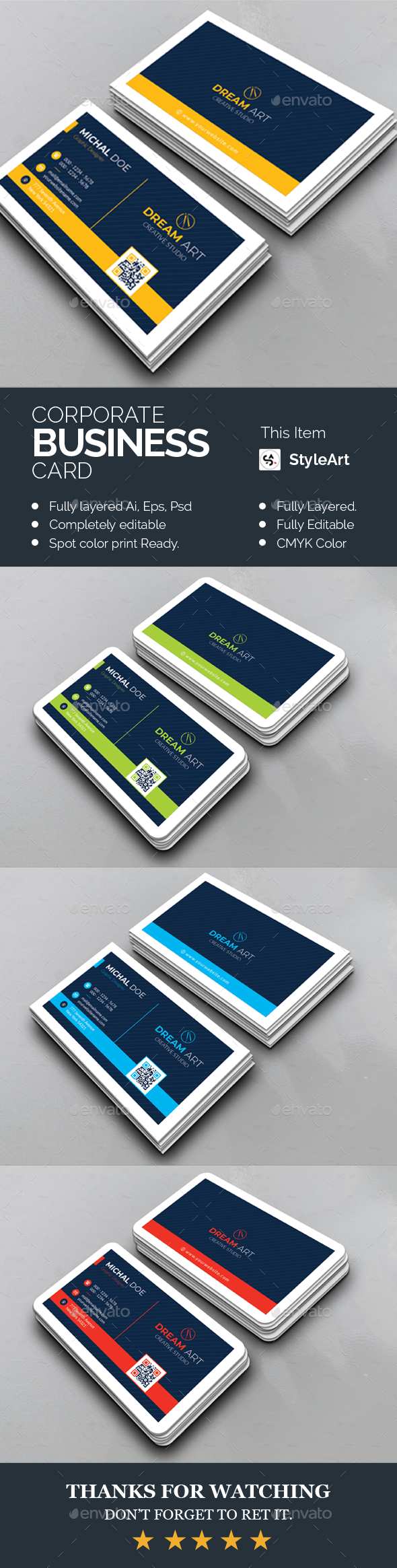 2024's Best Selling Business Card Templates & Designs