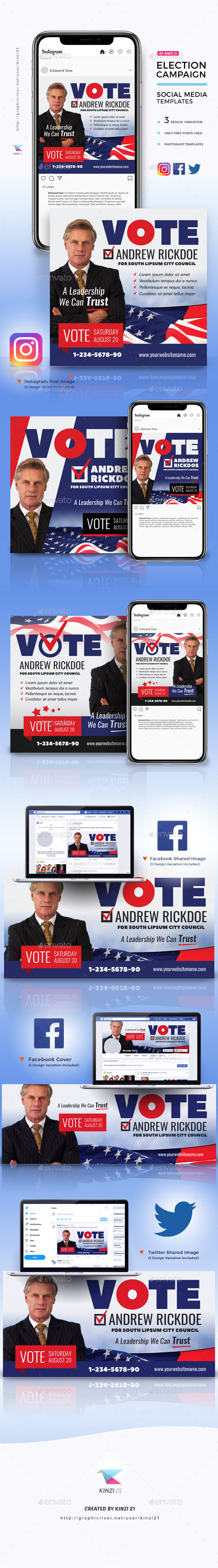 Campaign Graphics, Designs & Templates | GraphicRiver