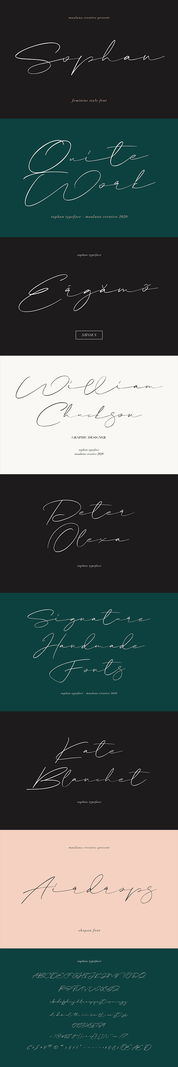 Availability Calligraphy Fonts | GraphicRiver