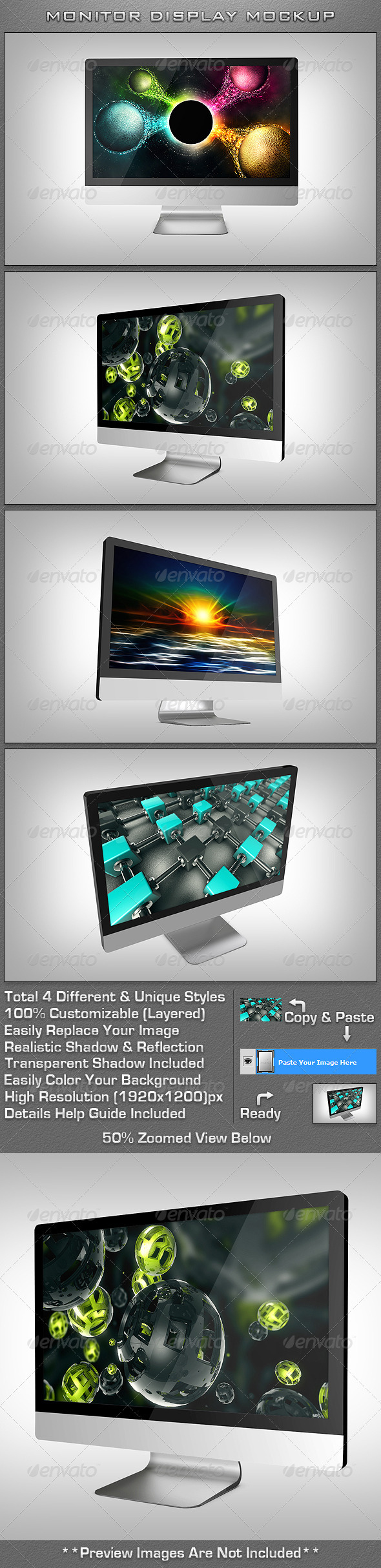 Monitor Graphics, Designs & Templates | GraphicRiver