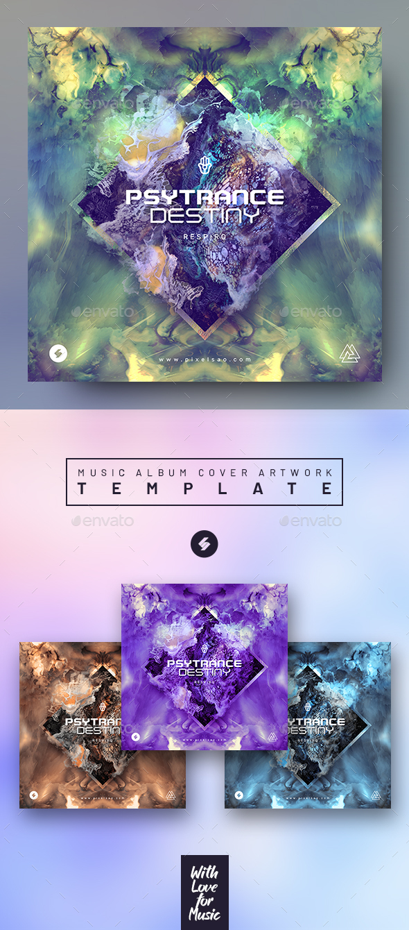 Psytrance Graphics, Designs & Templates | GraphicRiver