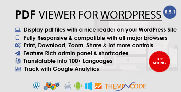 PDF viewer for WordPress - Alkindyweb