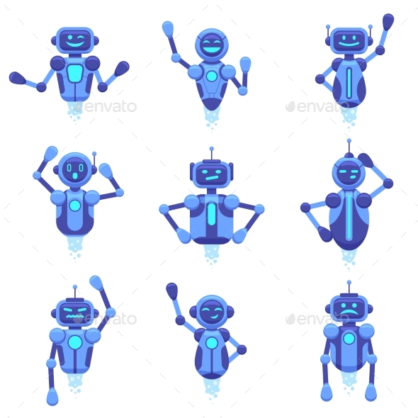 Bot Vector Vectors from GraphicRiver