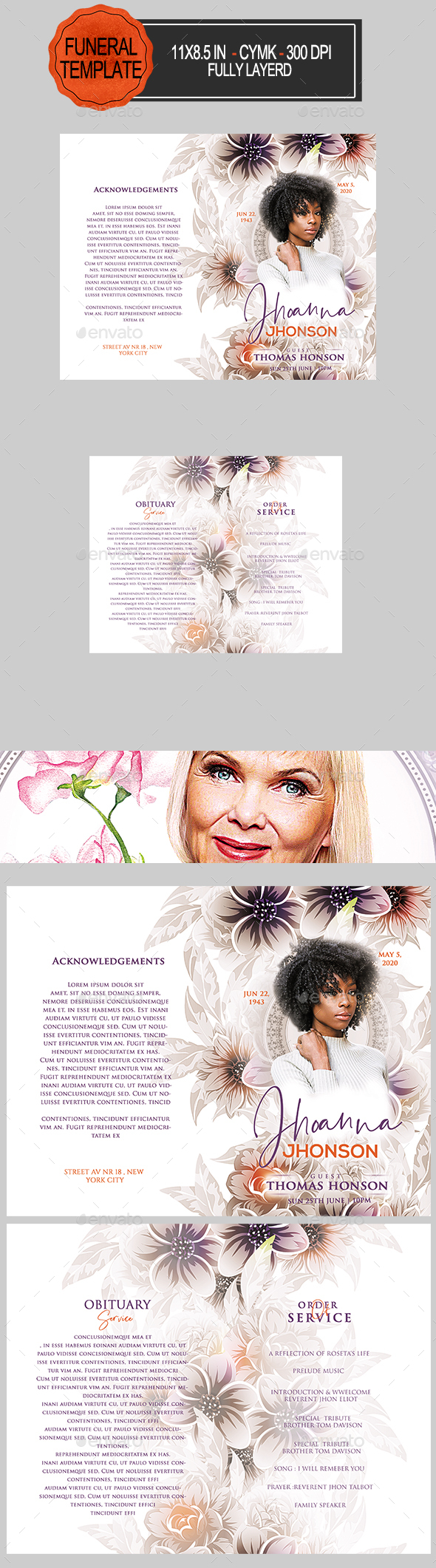 Funeral Graphics, Designs & Templates | GraphicRiver