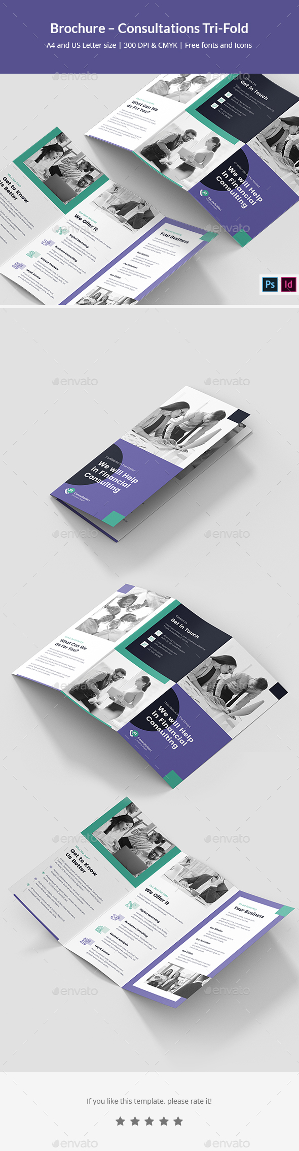 Consultant Brochure Templates from GraphicRiver