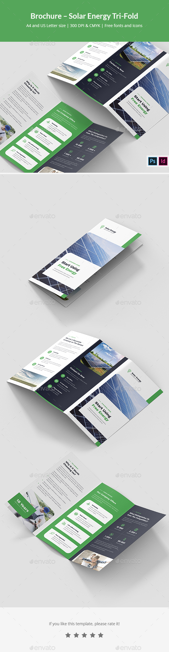 Solar Brochure Templates | GraphicRiver