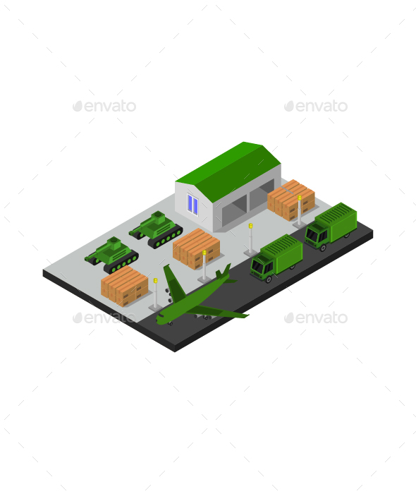 Barracks Graphics, Designs & Templates | GraphicRiver