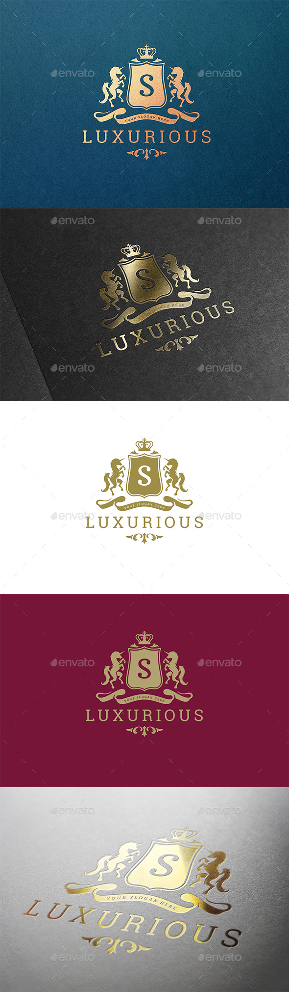 Crest Logos from GraphicRiver